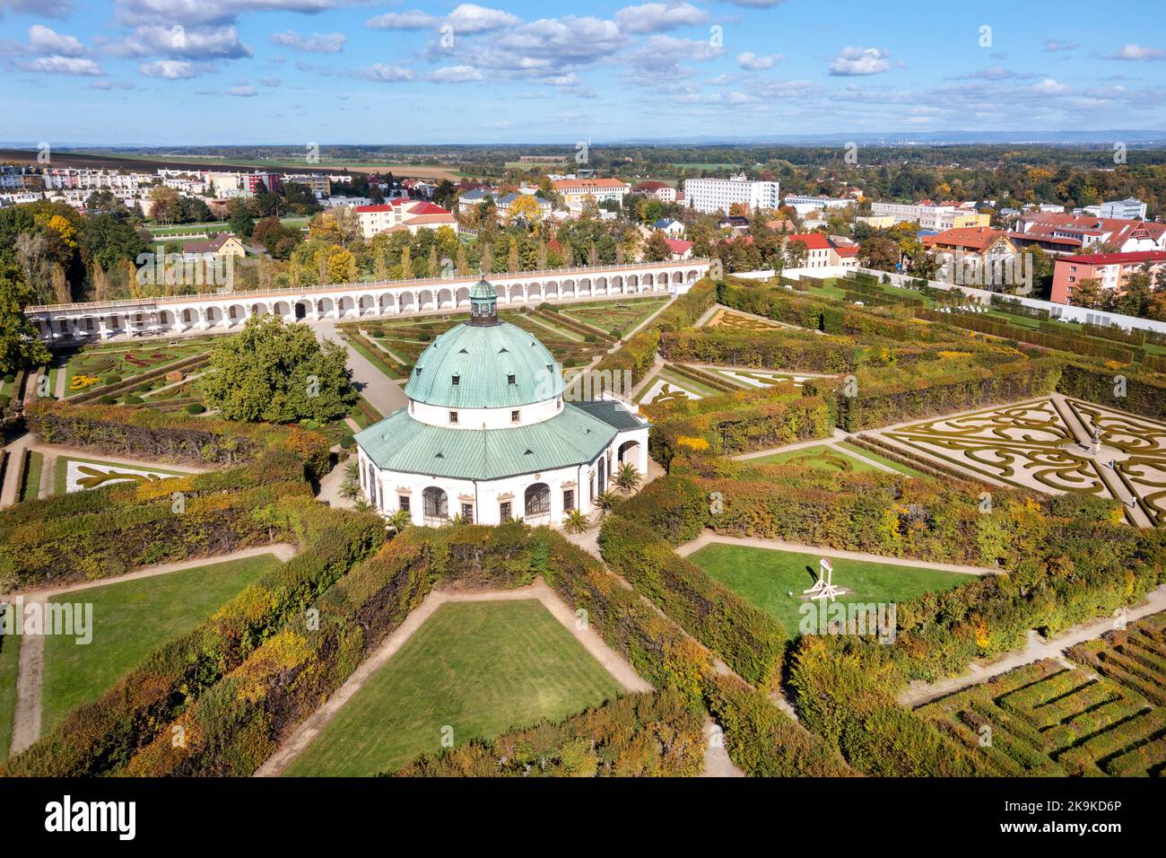 renesancni Kvetna zahrada (17. stol., UNESCO), Kromeriz, Morava, Ceska ...
