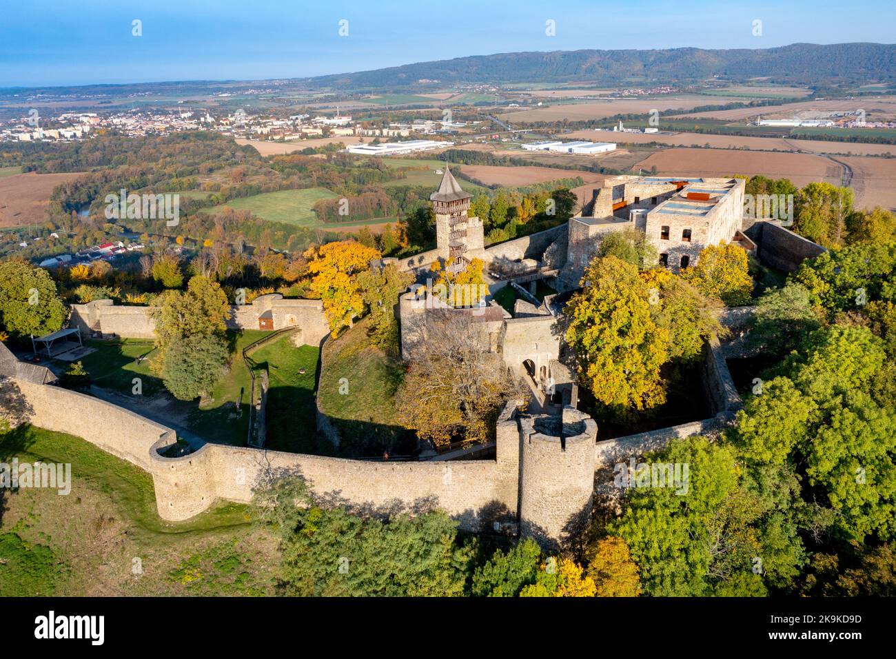 Helfstyn - stredoveky hrad a zricenina z 13. stol., Olomoucky kraj ...