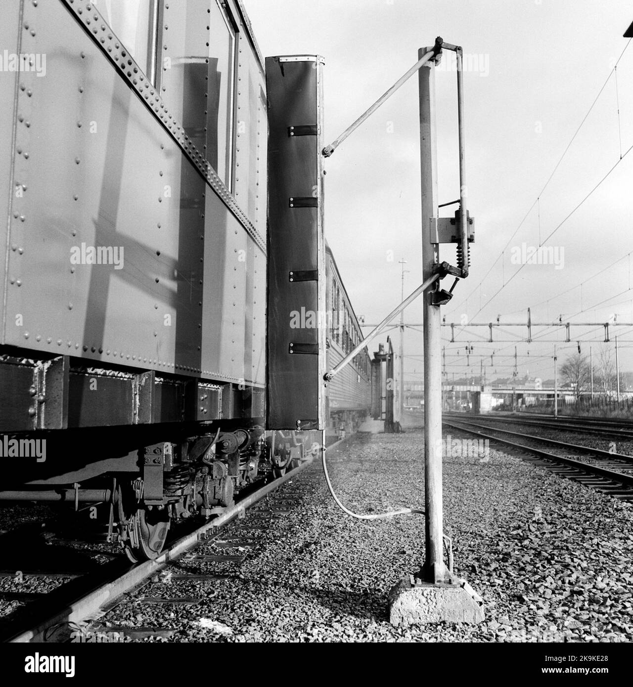 Washing system for passenger cars Stock Photo - Alamy