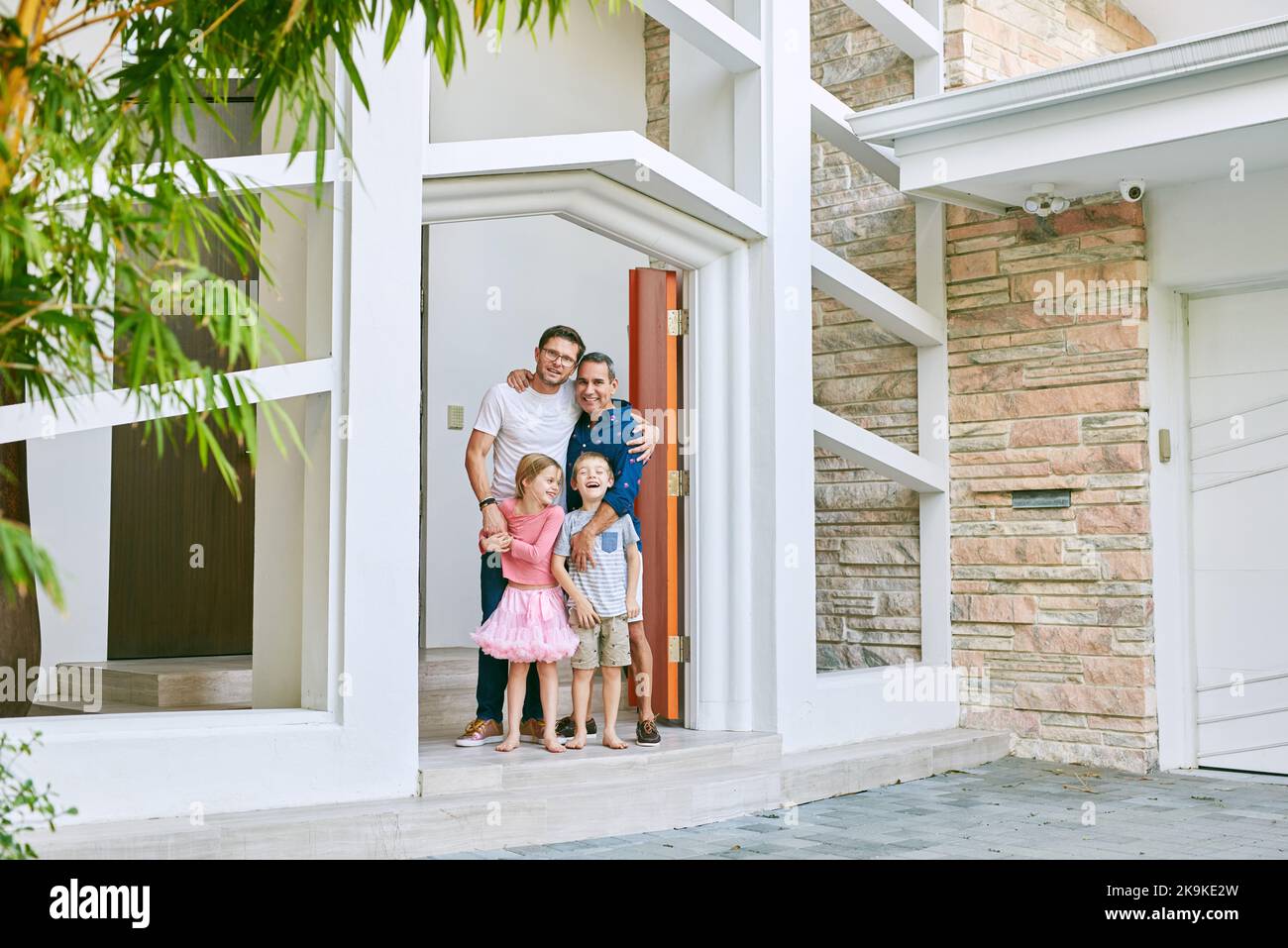 Our home is a family home. Full length portrait of an affectionate ...