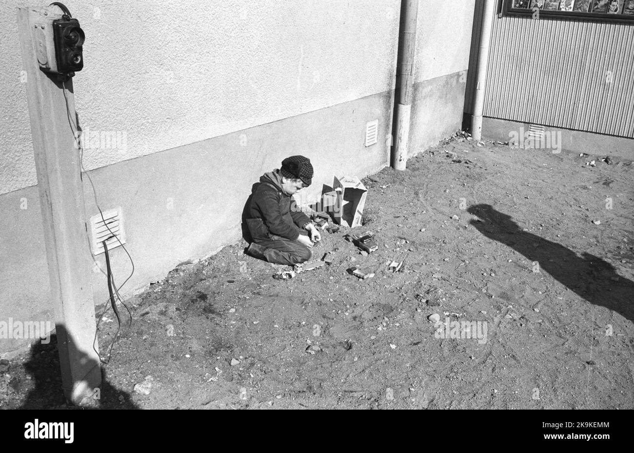 Childrens play facilities Black and White Stock Photos & Images - Alamy