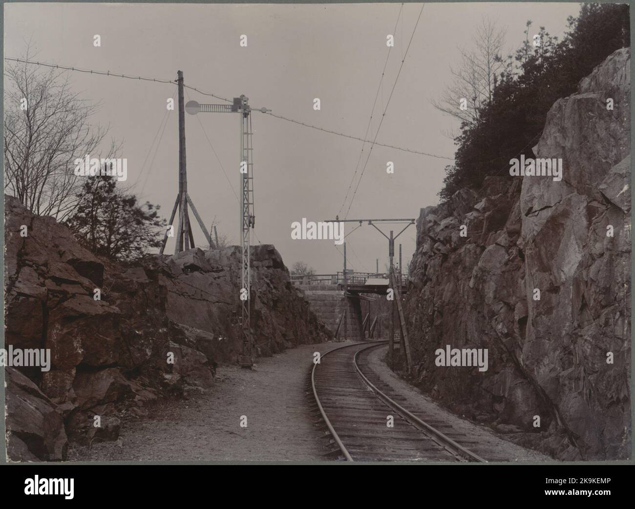 The experimental track Stockholm - Järva. The Tomteboda - Järva. The ...
