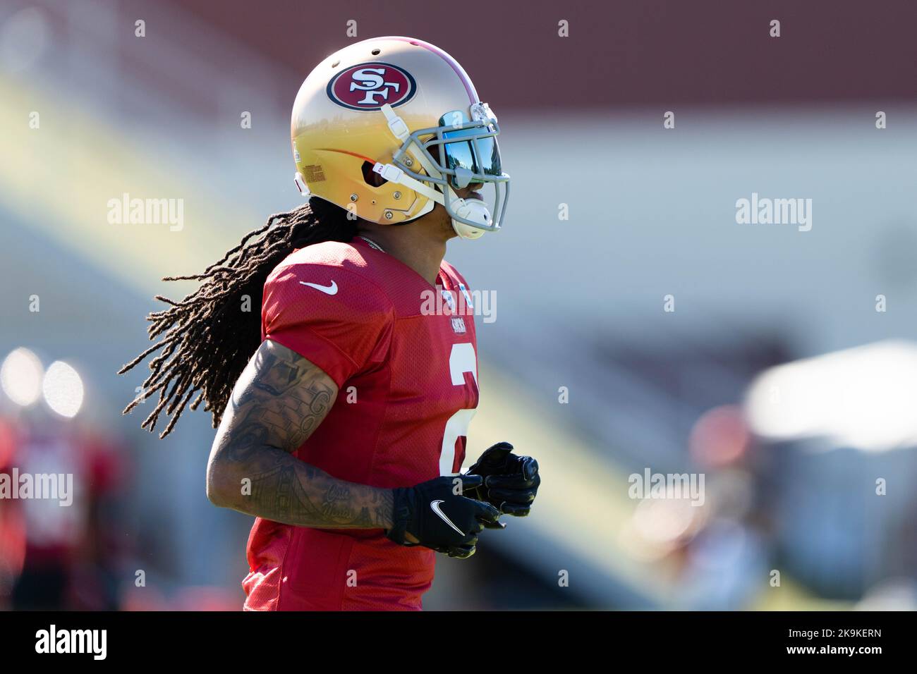 Oct 27, 2022; Santa Clara, CA, USA; San Francisco 49ers cornerback ...