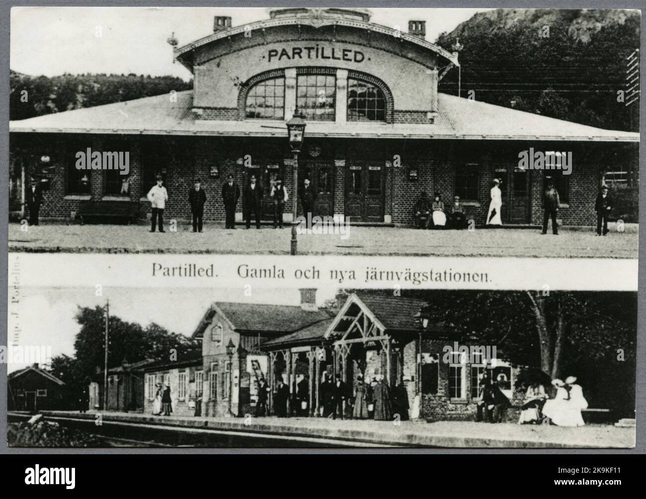 Partille Old and New Station. Changed its name from Partille to ...