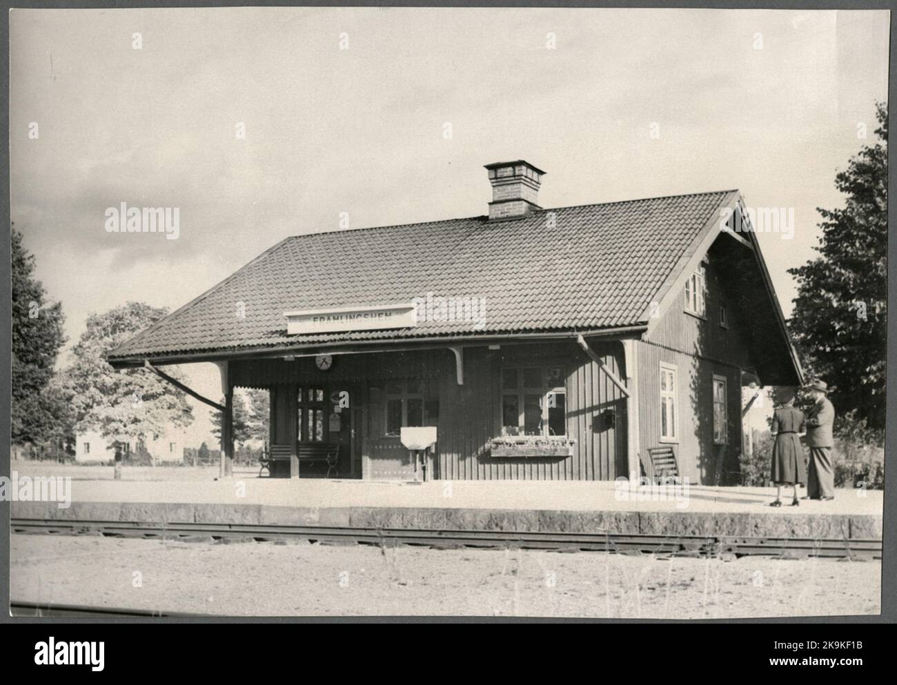 Foreign home station Stock Photo - Alamy