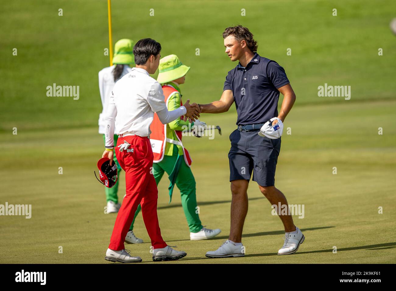 CHONBURI, THAILAND - OCTOBER 29: Harrison Crowe of Australia and ...