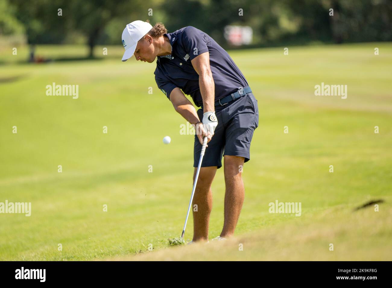 CHONBURI, THAILAND - OCTOBER 29: Harrison Crowe of Australia plays of ...