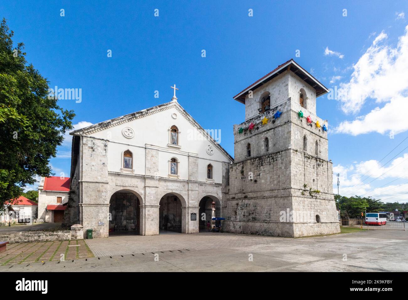 Baclayon church bohol philippines hi-res stock photography and images - Alamy