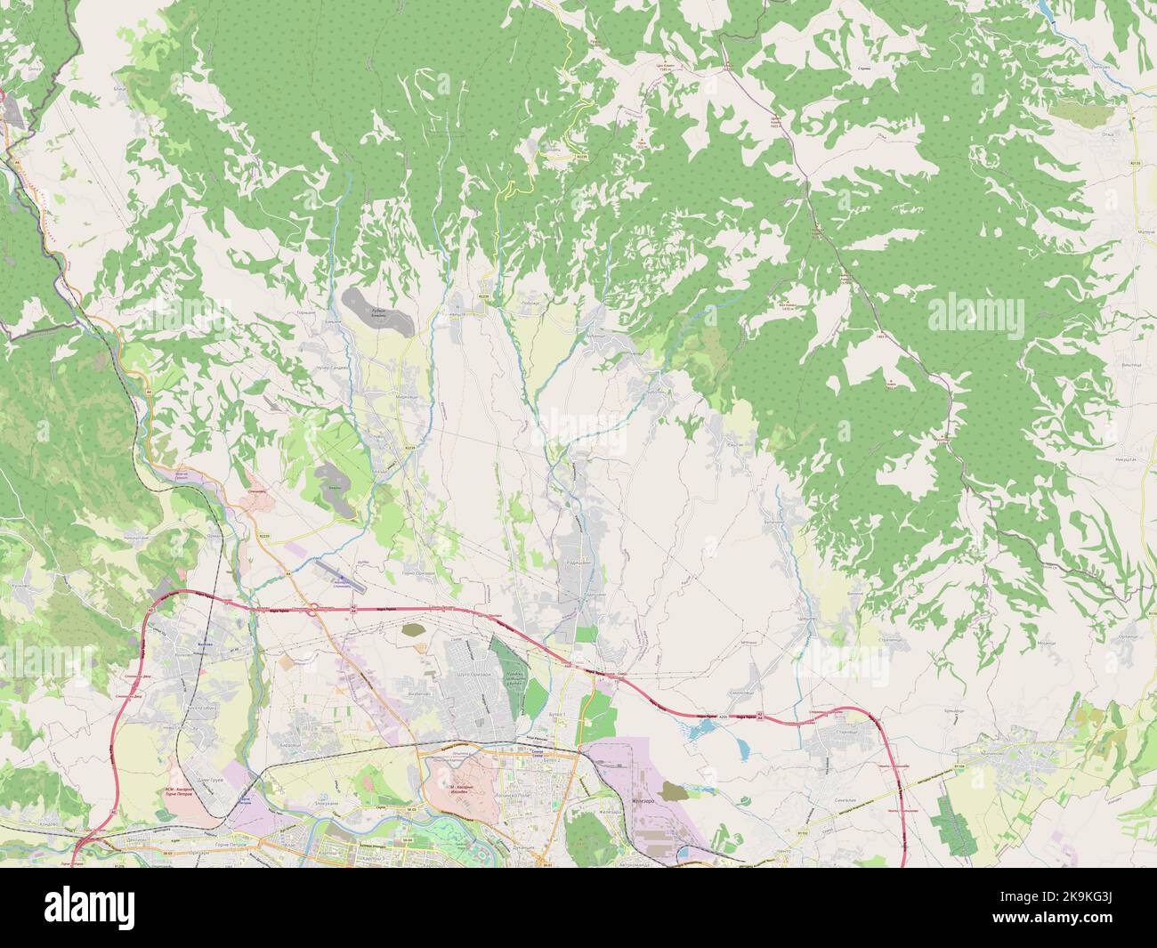 Butel outline map hi-res stock photography and images - Alamy
