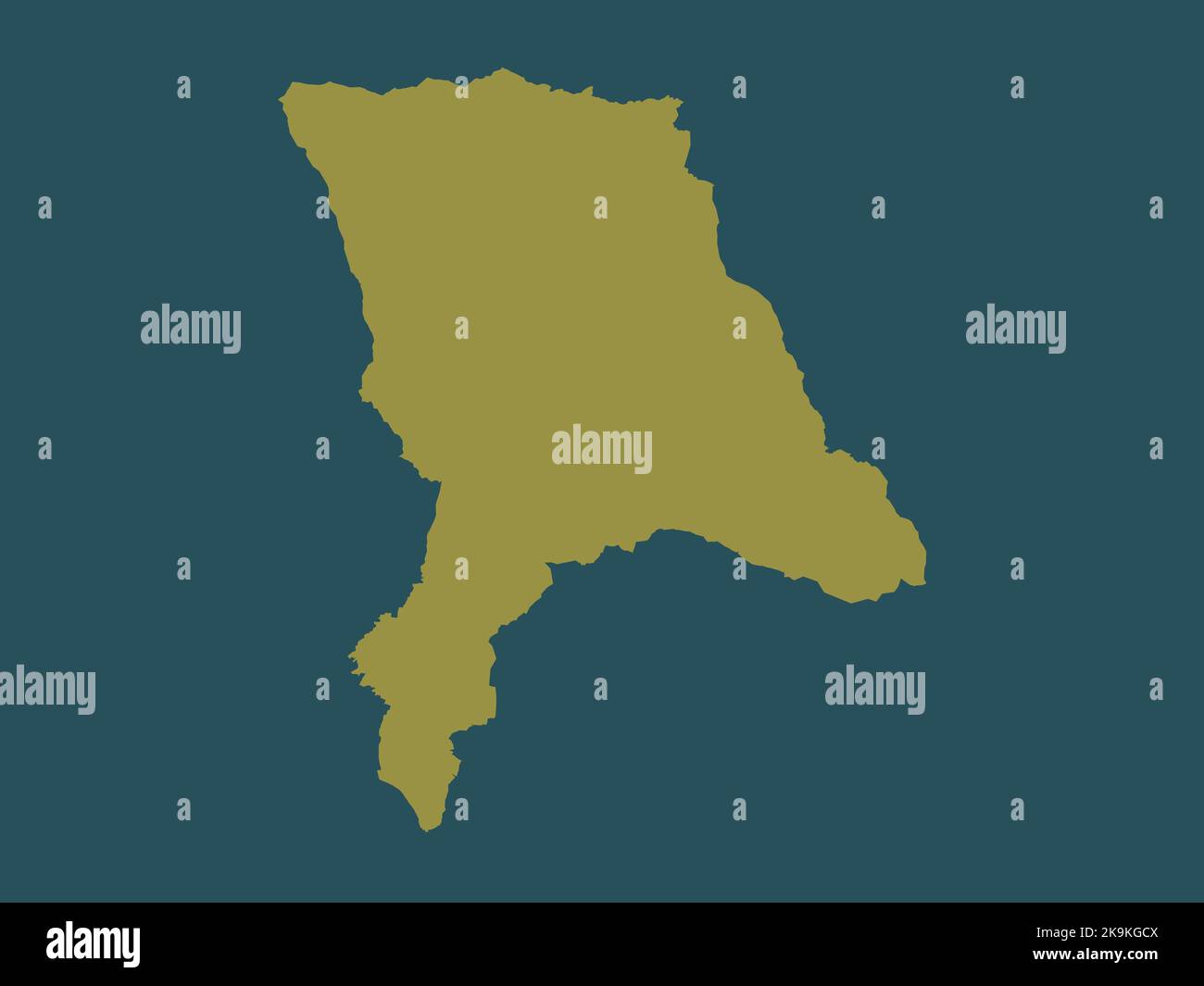 Debarca outline map hi-res stock photography and images - Alamy