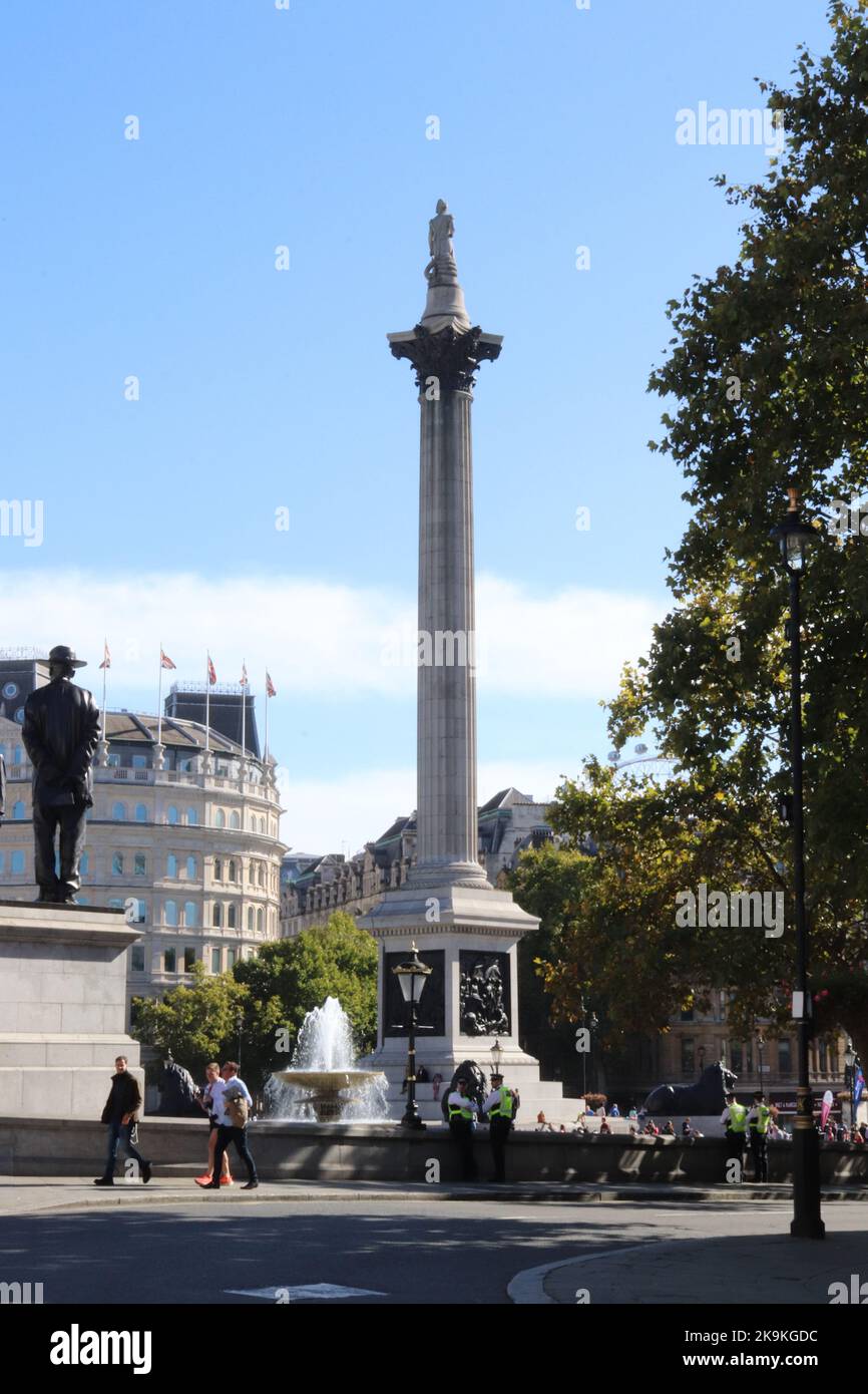 Trafalgar Square, London England UK Stock Photo - Alamy
