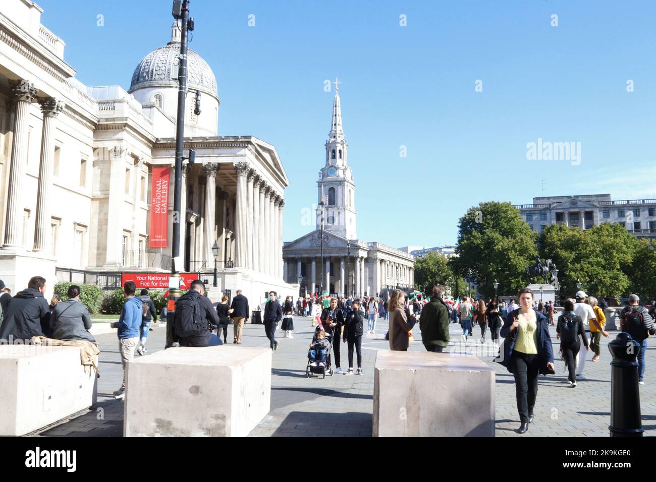 Trafalgar Square, London England UK Stock Photo - Alamy