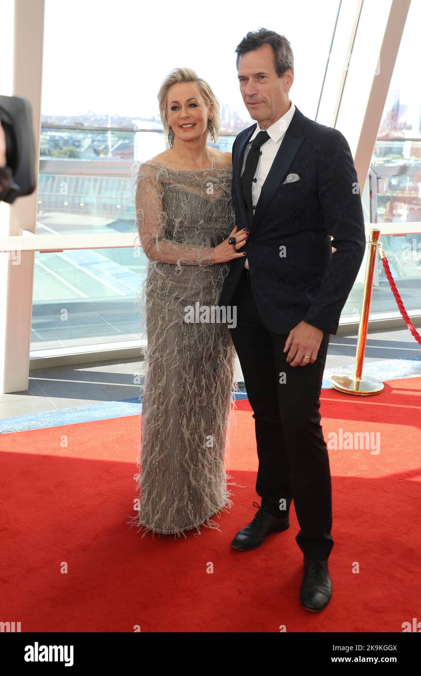 Sydney, Australia. 29th October 2022. Amanda Keller and Brendan Jones ...