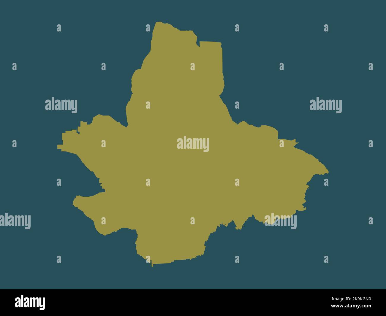 Dolneni, municipality of Macedonia. Solid color shape Stock Photo - Alamy