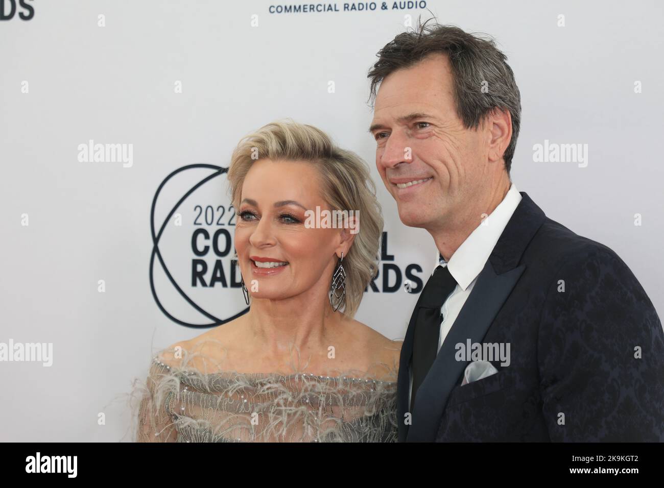 Sydney, Australia. 29th October 2022. Amanda Keller and Brendan Jones ...