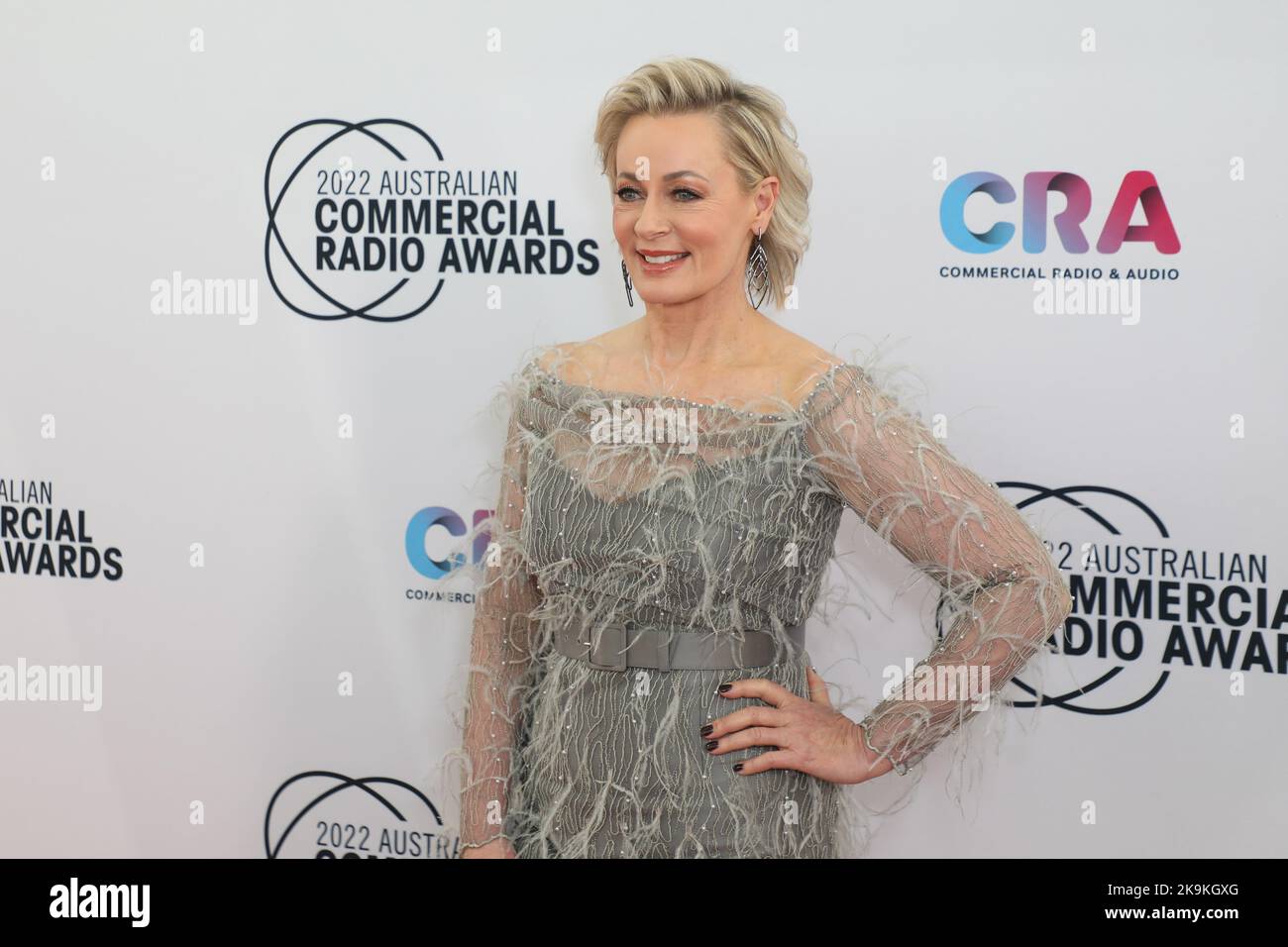 Sydney, Australia. 29th October 2022. Amanda Keller arrives on the red ...