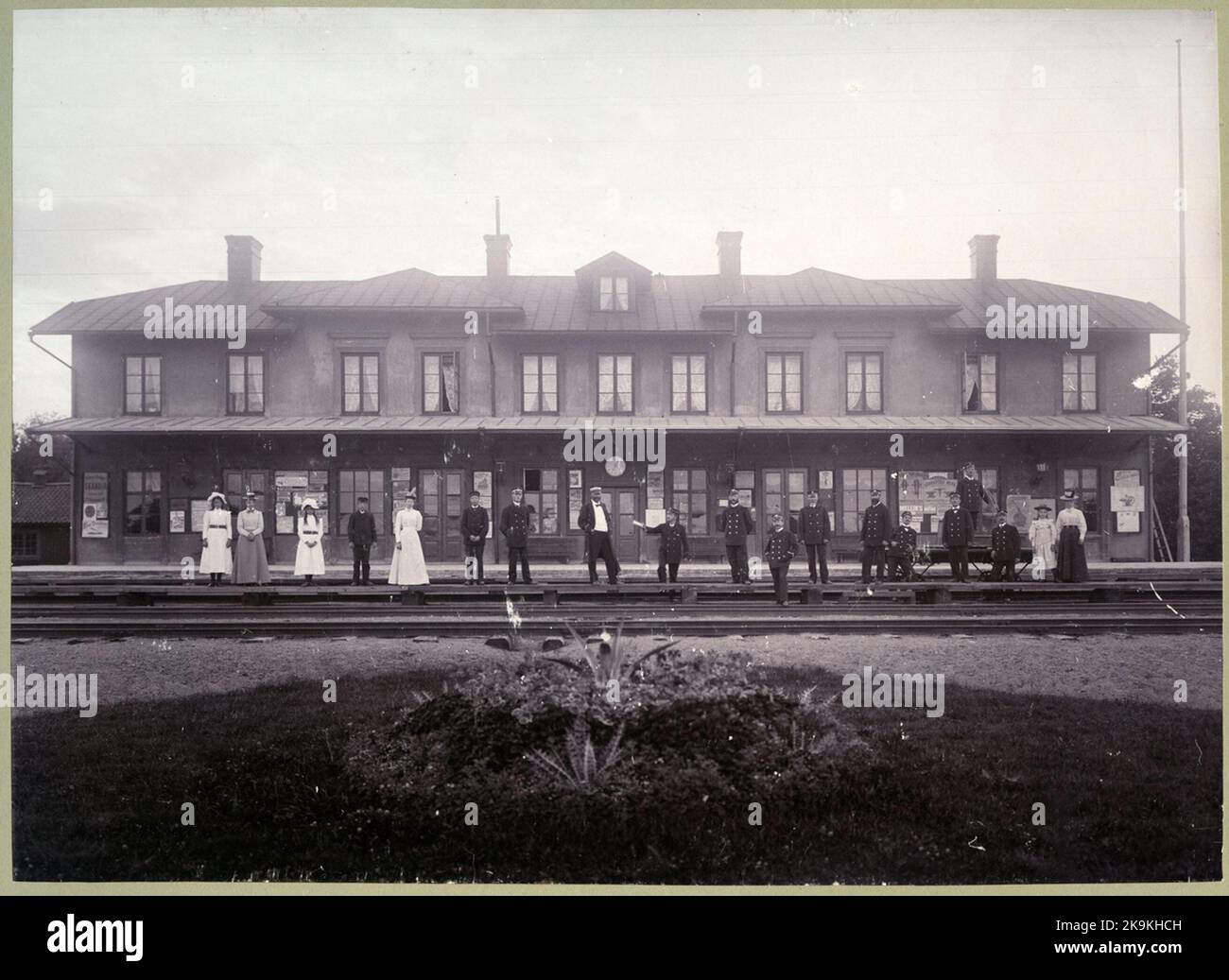 The first station house built as a party's first station house. The ...