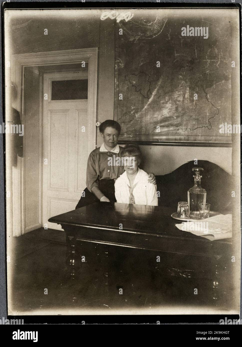 Office writers at the Traffic Director Expedition, Sigrid Nilsson ...