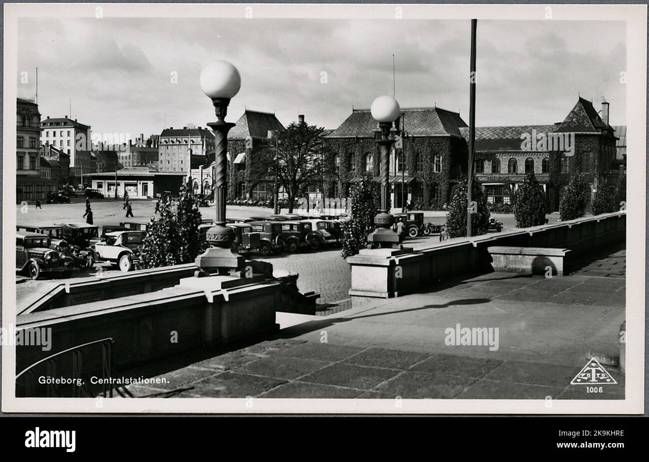 The square in front of the station in Gothenburg Stock Photo - Alamy