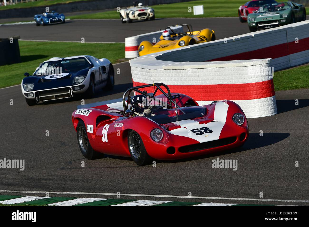 Ewen Sergison, Lola-Chevrolet T70 Spyder, Whitsun Trophy, Whitsun ...
