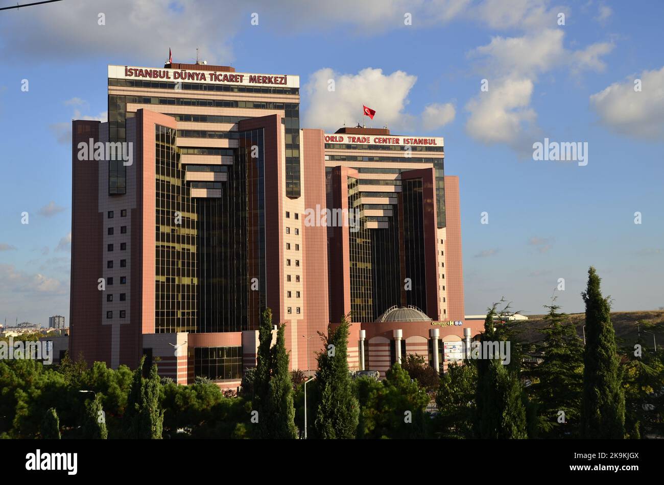 Istanbul Turkey. October 2022. World Trade Center. Trade center, tall ...