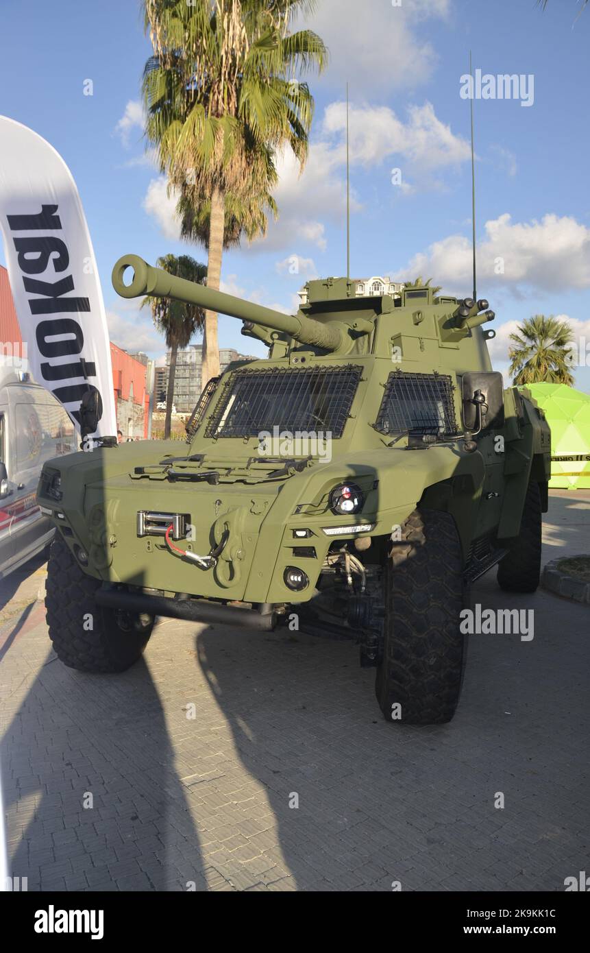 Istanbul Turkey. October 2022. Scorpion 2 Tactical Wheeled Armored ...