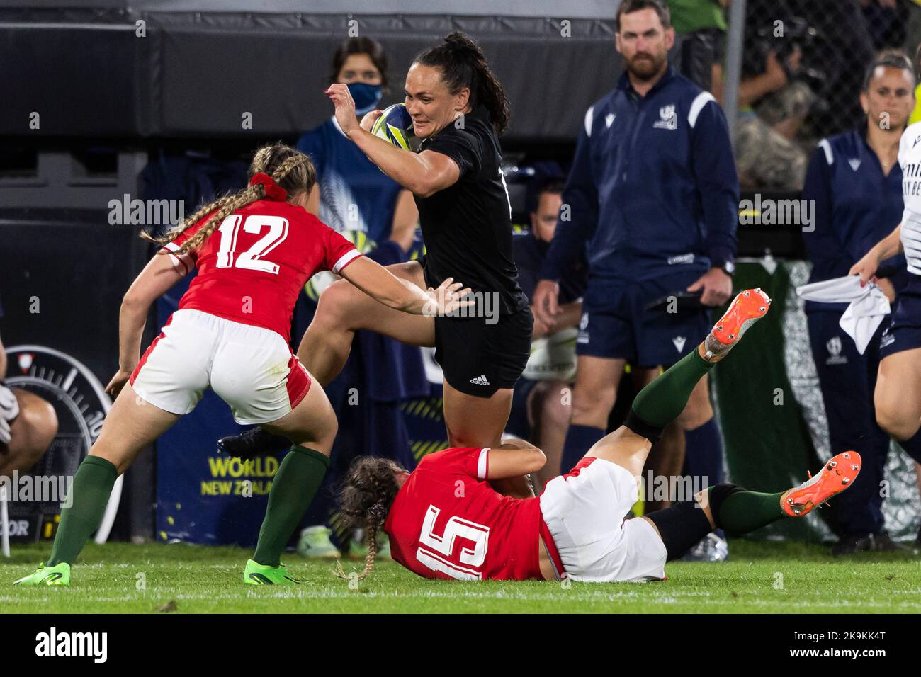 New Zealand's Portia Woodman during the Women's Rugby World Cup Quarter ...