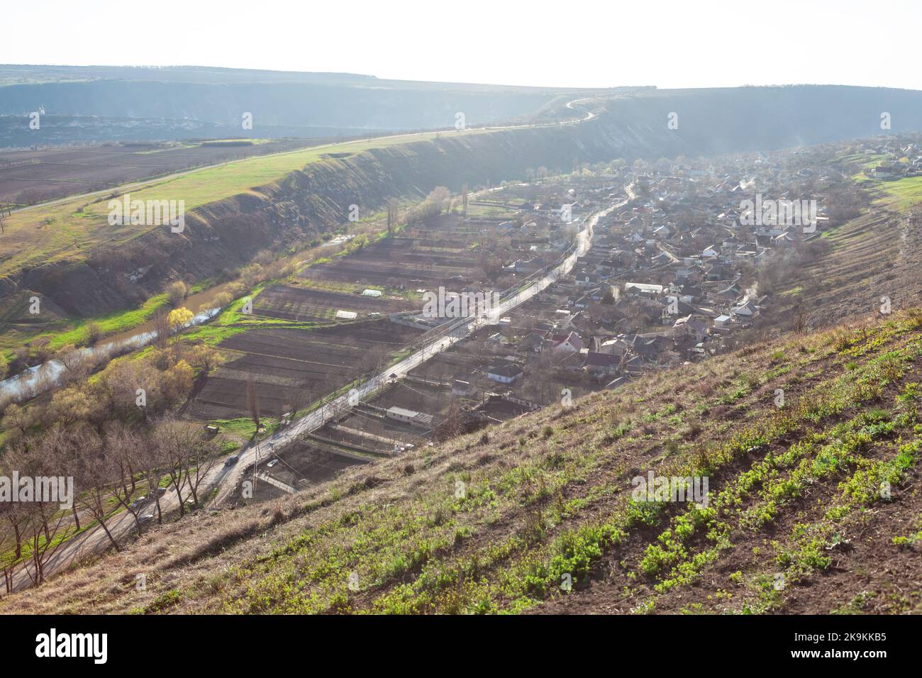 Panorama moldova green hills hi-res stock photography and images - Alamy