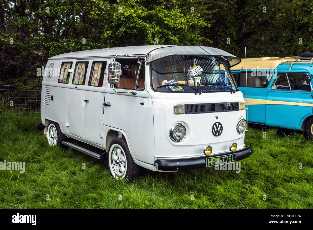 Volkswagen camper van. Chipping Steam Fair 2022 Stock Photo - Alamy