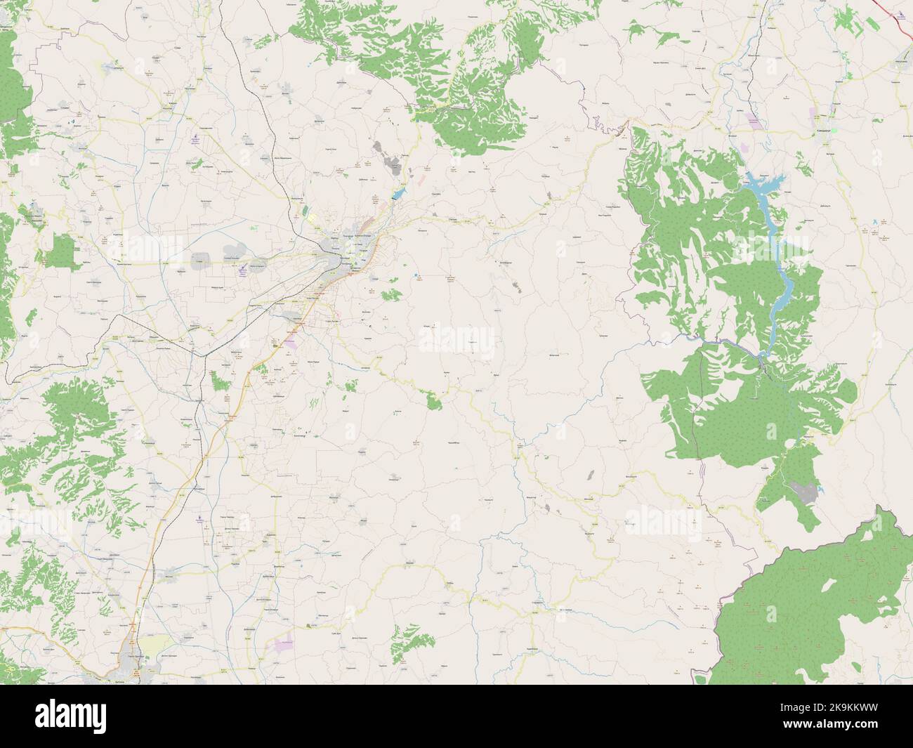 Prilep outline map hi-res stock photography and images - Alamy