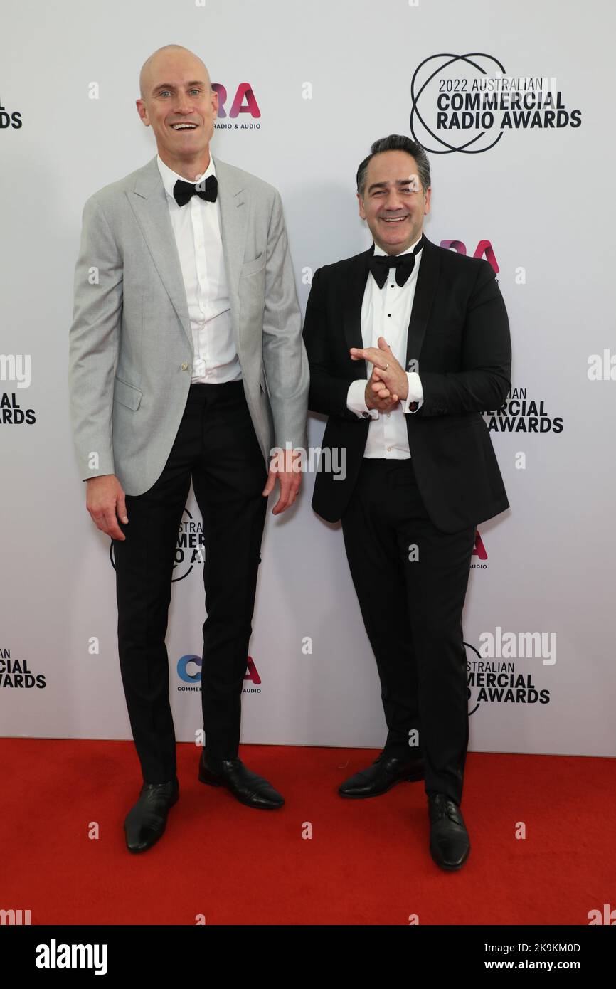 Sydney, Australia. 29th October 2022. Ryan ‘Fitzy’ Fitzgerald and ...