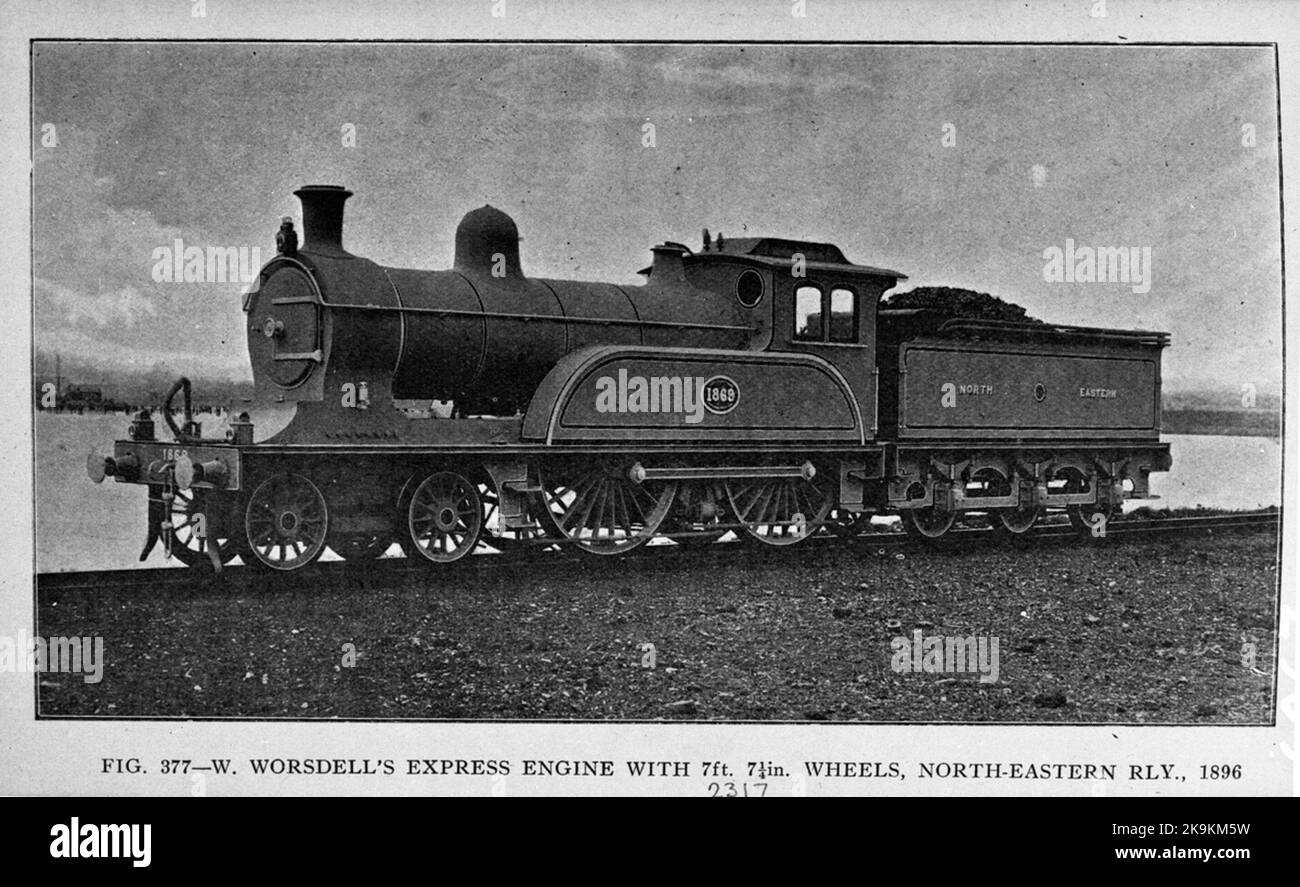 (North Eastern Railway) NER lok 1869 Stock Photo - Alamy