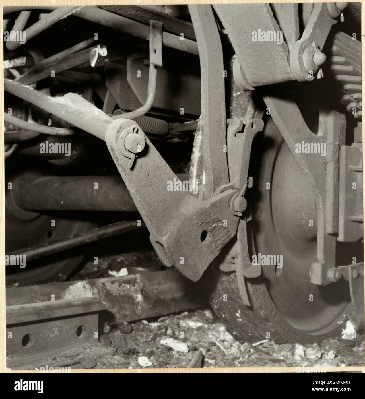 The State Railways, SJ Mas Malmvagn damaged after derailment on 17/4 ...
