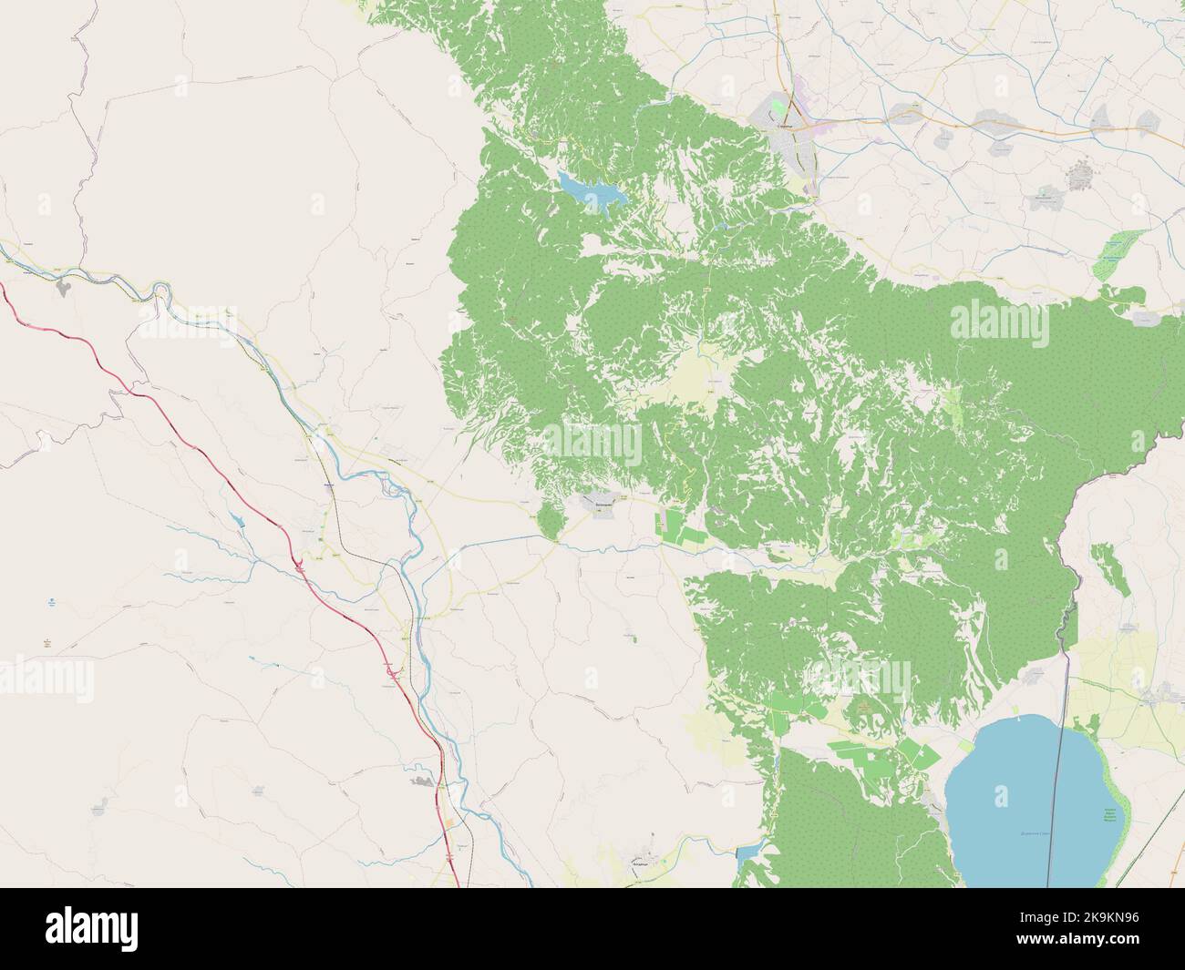 Valandovo map hi-res stock photography and images - Alamy