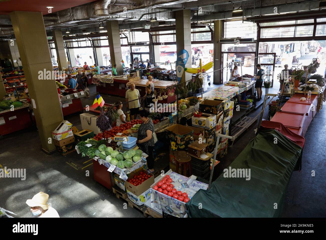 Bucharest, Romania - August 4, 2022: details from the fruits and ...