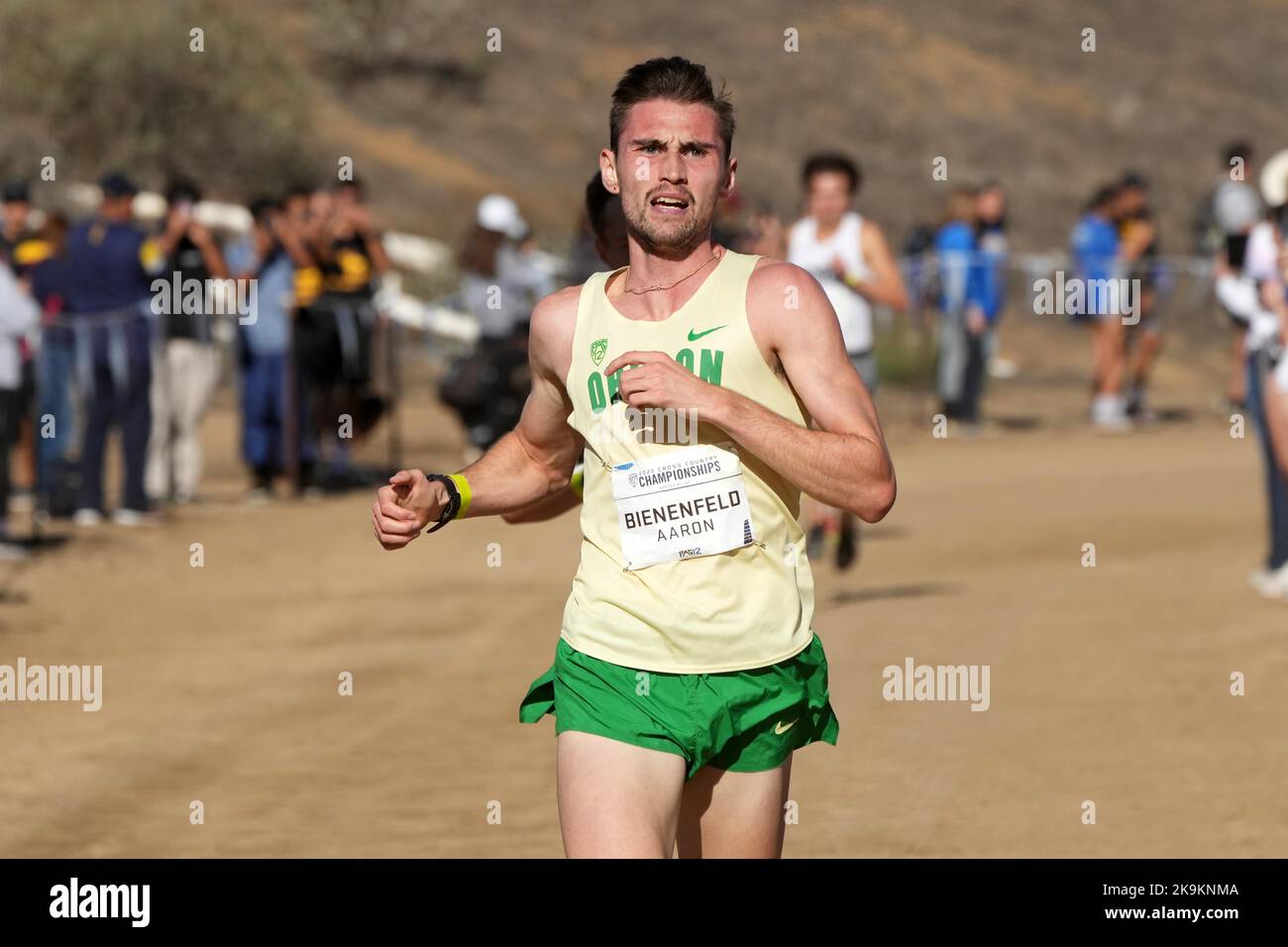 Riverside, United States. 28th Oct, 2022. Aaron Bienenfeld of Oregon ...