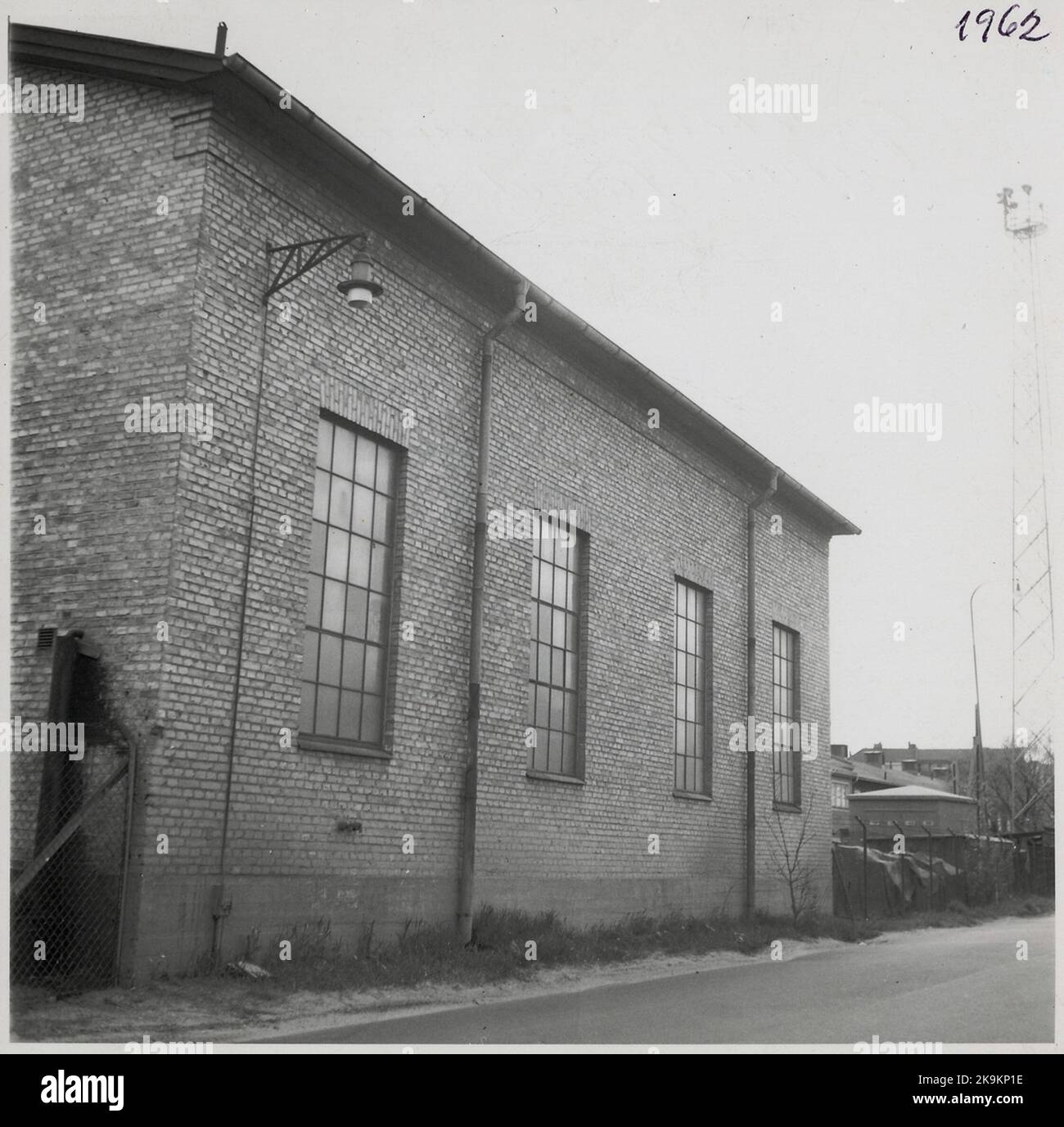 The boiler center, the northern facade Stock Photo - Alamy