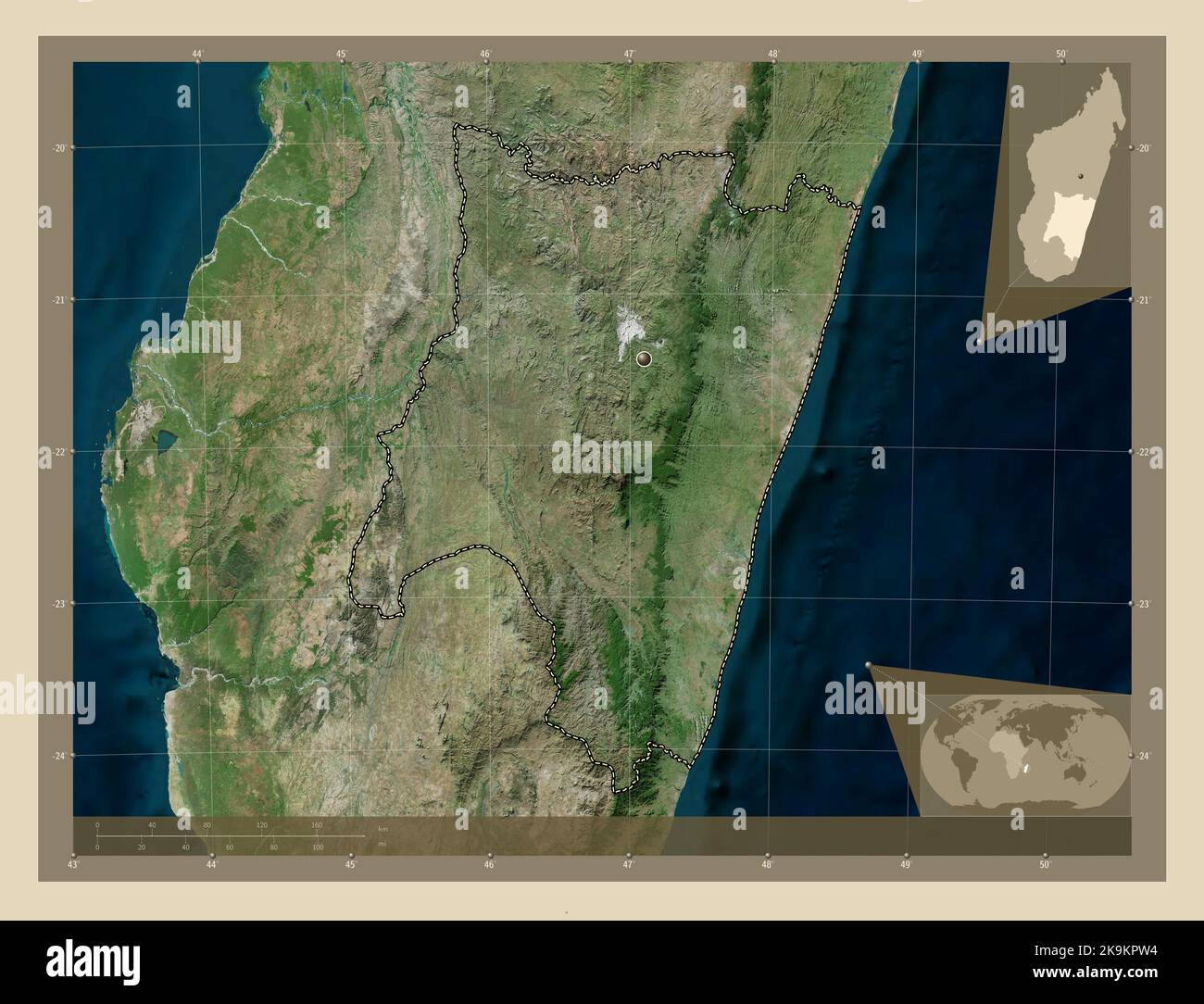 Fianarantsoa, autonomous province of Madagascar. High resolution ...