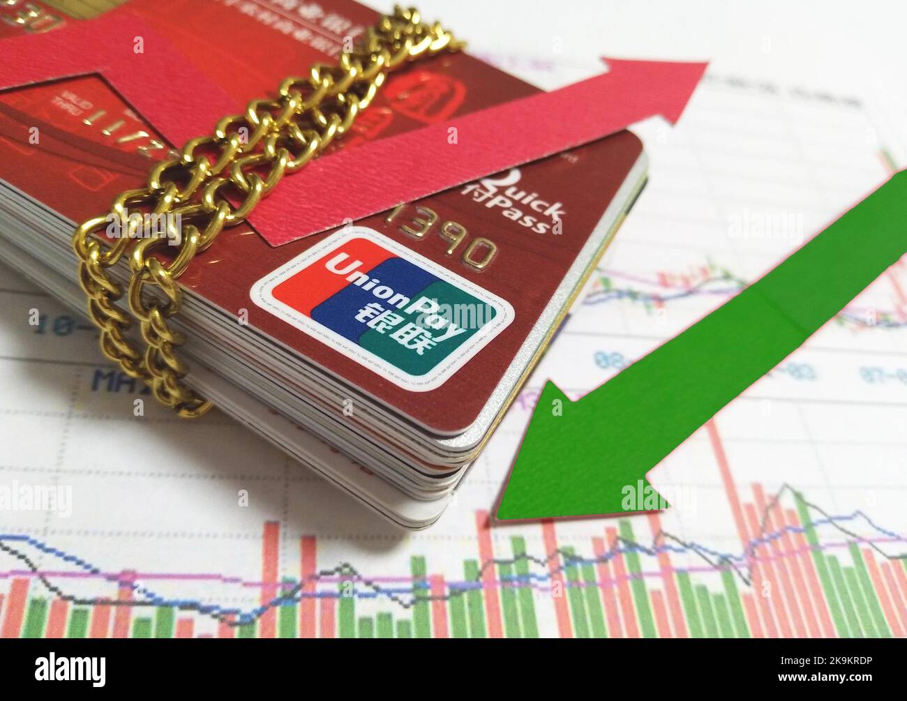 Stock market china cards hi-res stock photography and images - Alamy