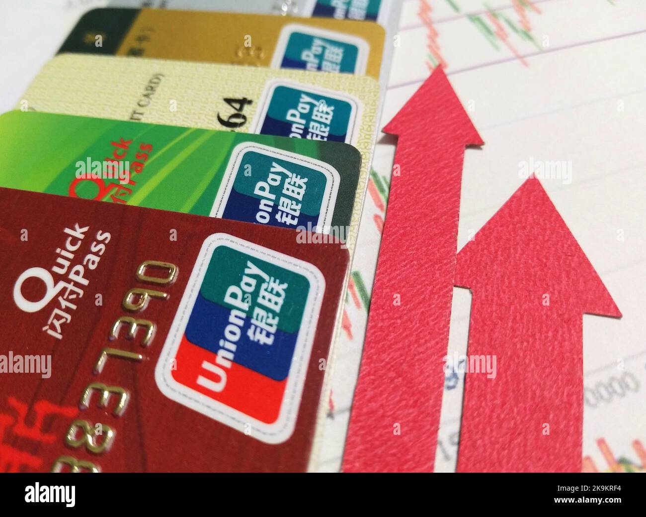 Stock market china cards hi-res stock photography and images - Alamy