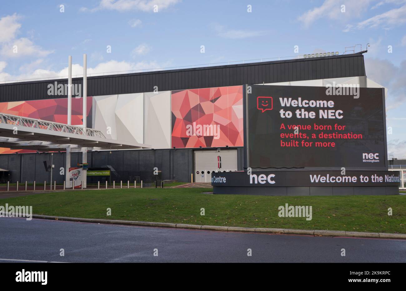 Outdoor of the NEC National Exhibition Centre, Birmingham,England,UK ...