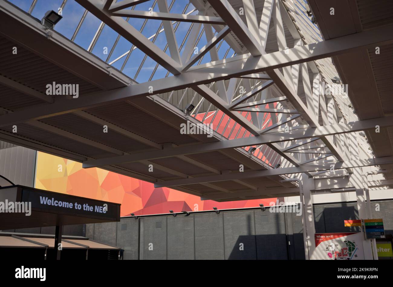 Outdoor of the NEC National Exhibition Centre, Birmingham,England,UK ...