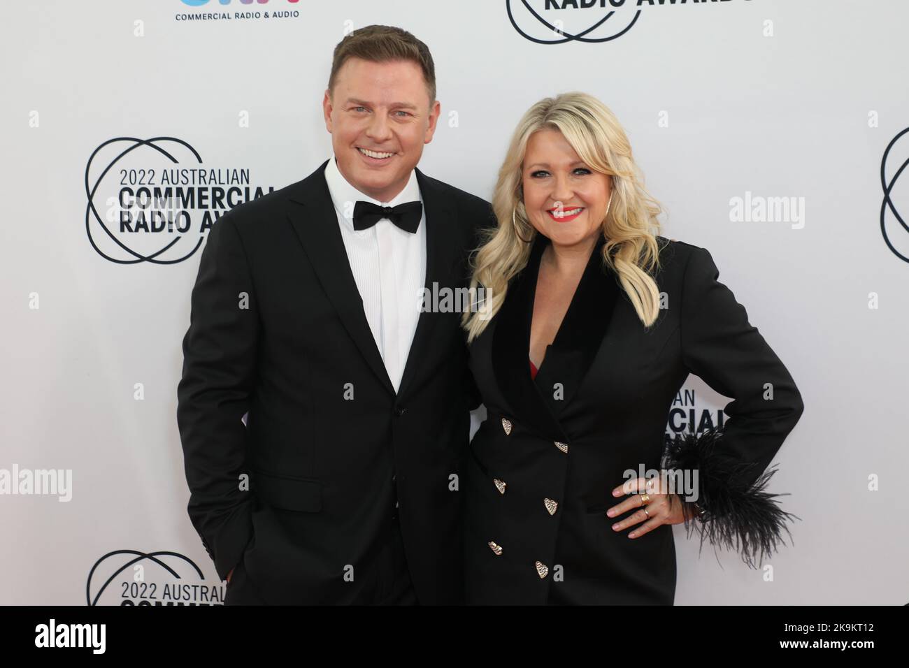Sydney, Australia. 29th October 2022. Ben Fordham and Angela Bishop on ...