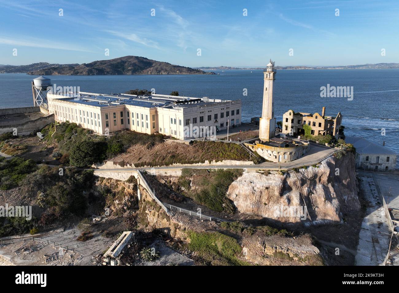 Alcatraz Island and federal penitentiary jail, Wednesday, Oct. 26, 2022 ...