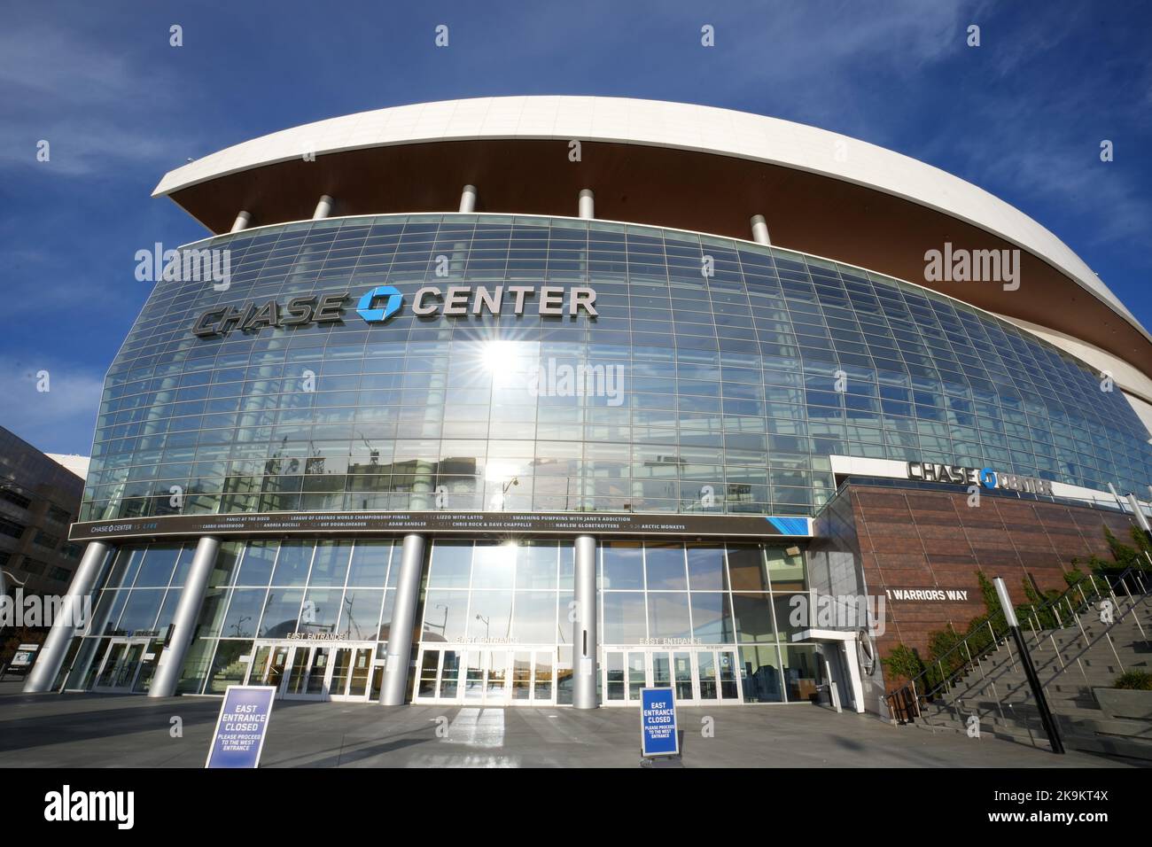 A general overall view of the Chase Center, Wednesday, Oct. 26, 2022 ...