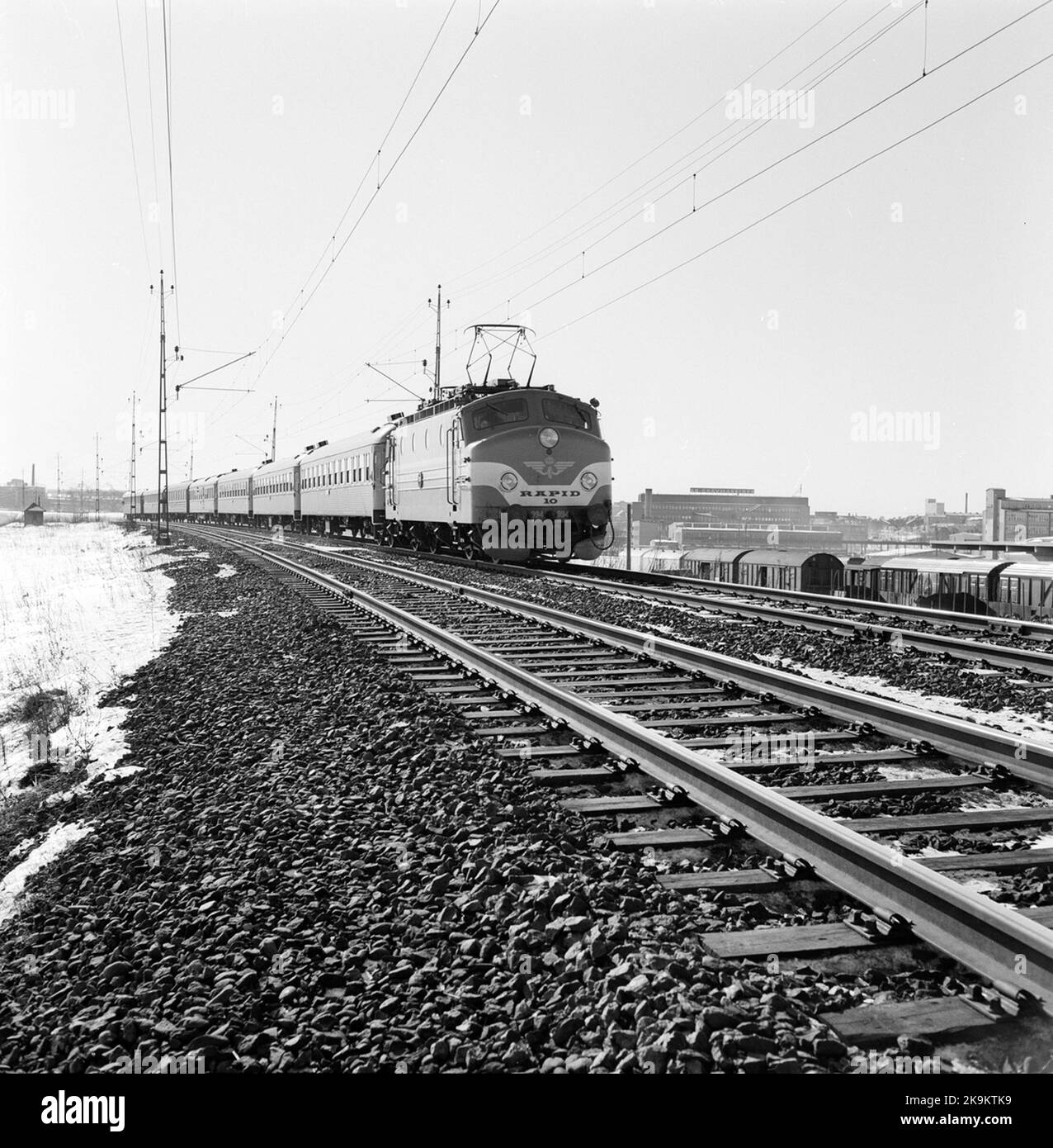 State Railways, Sj Ra 994 "Rapid 10 Stock Photo - Alamy
