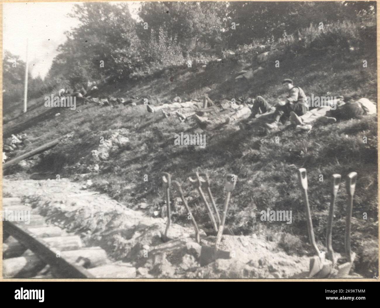 Work with the bypass track Stock Photo - Alamy