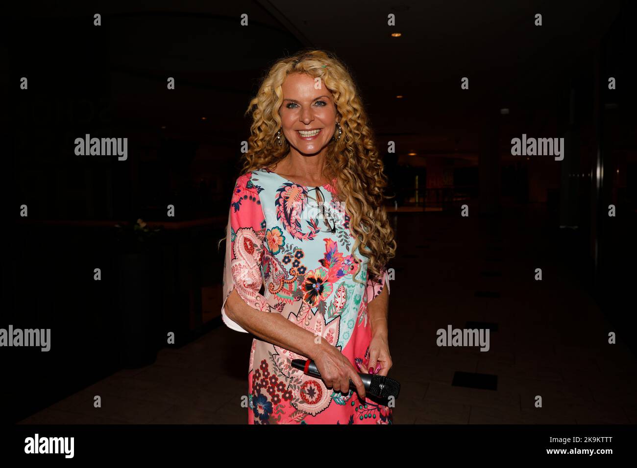 Victoria Herrmann bei der Liveshow Music-Match im MytVplus Studio im ...