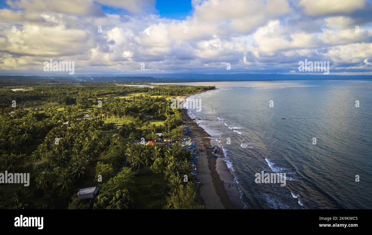 This photograph was taken using a professional drone camera, which ...