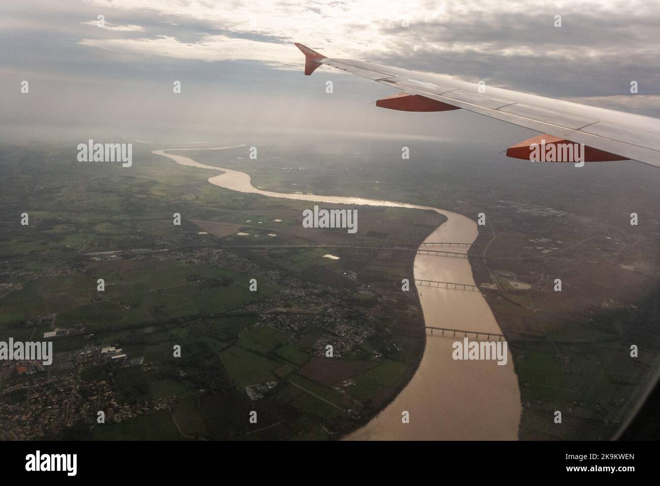 Bordeaux, October 20th 2022: EasyJet flight coming in to land at ...